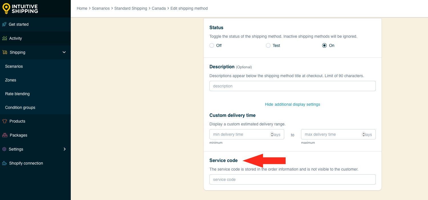Create A Custom Service Shipping Method