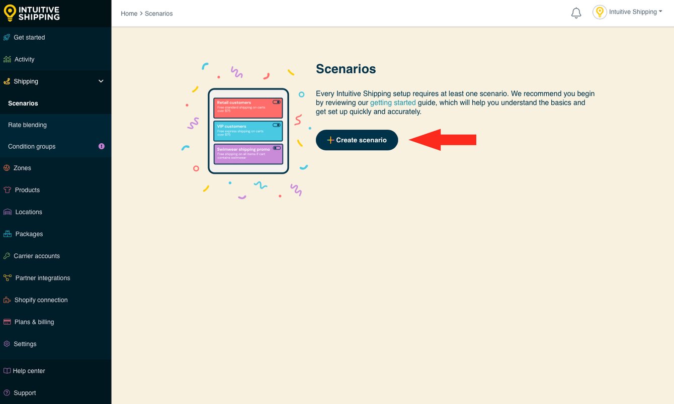 Create A Scenario