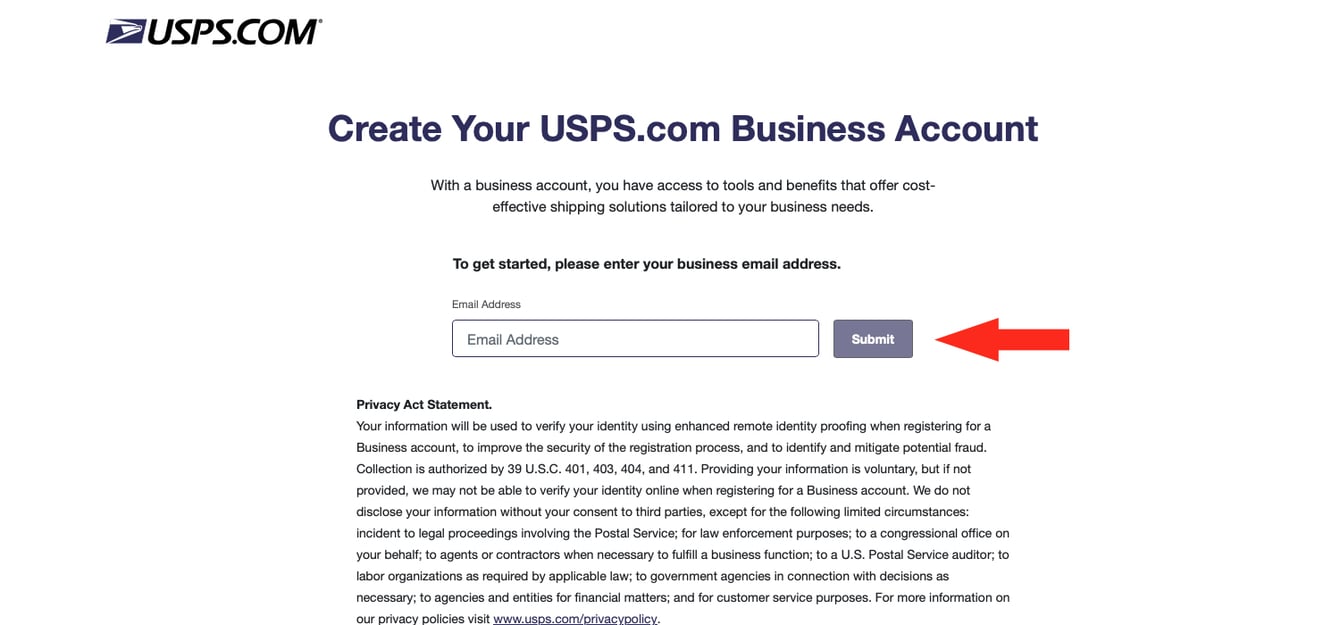 Connect Your USPS Account